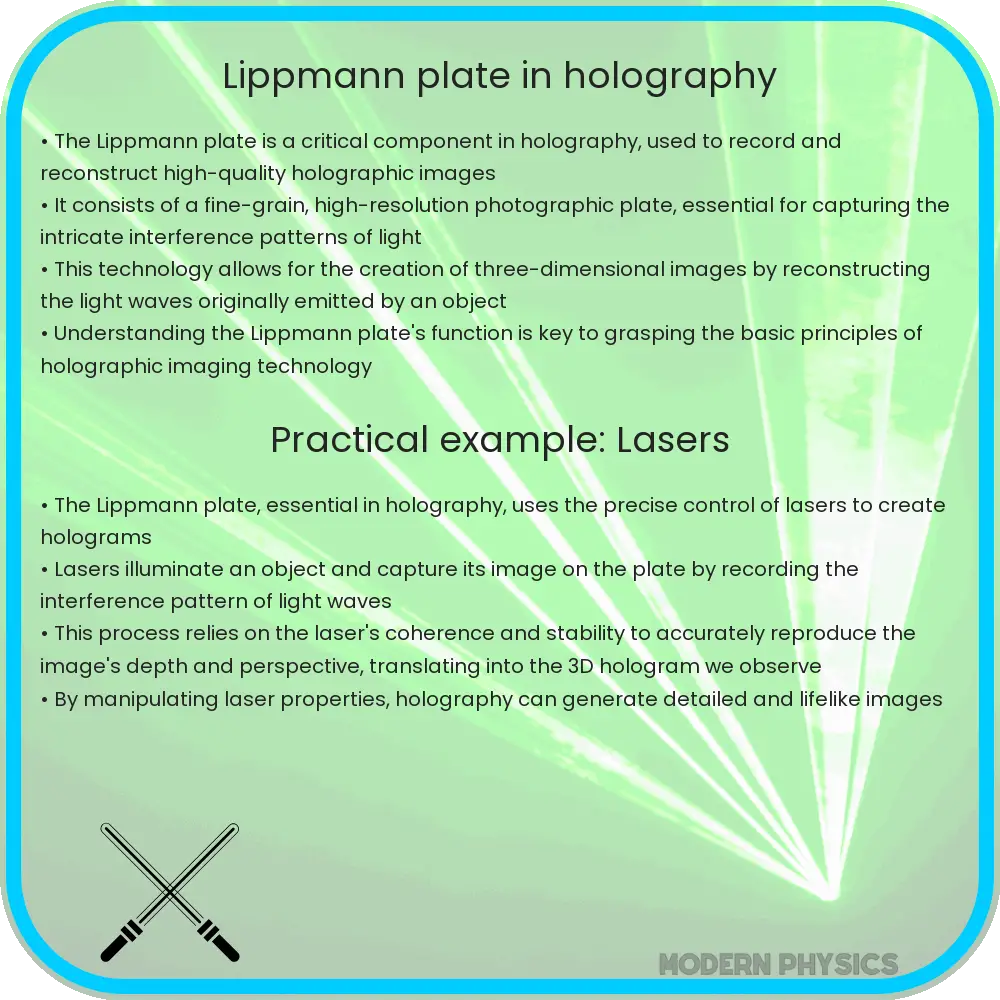 Lippmann Plate in Holography | Clarity, Stability & Precision
