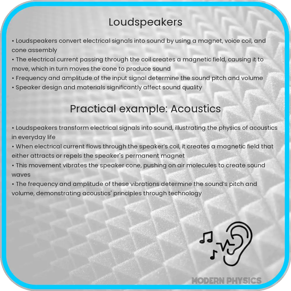 Loudspeakers | Clarity, Power & Acoustic Design