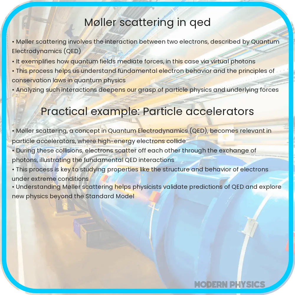 Møller Scattering in QED | Theory, Application & Analysis