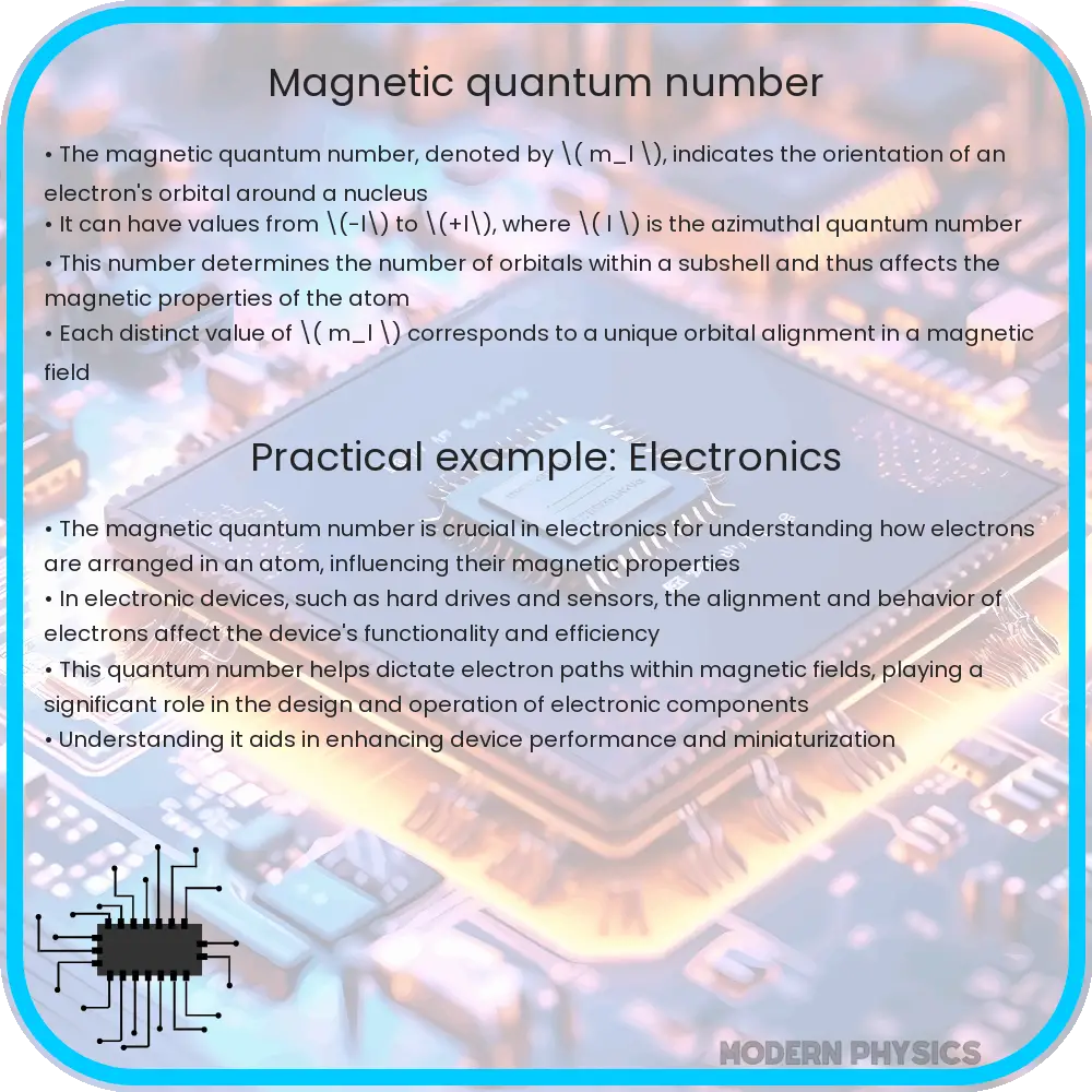 Magnetic Quantum Number | Quantum Theory, Spin & Angular Momentum