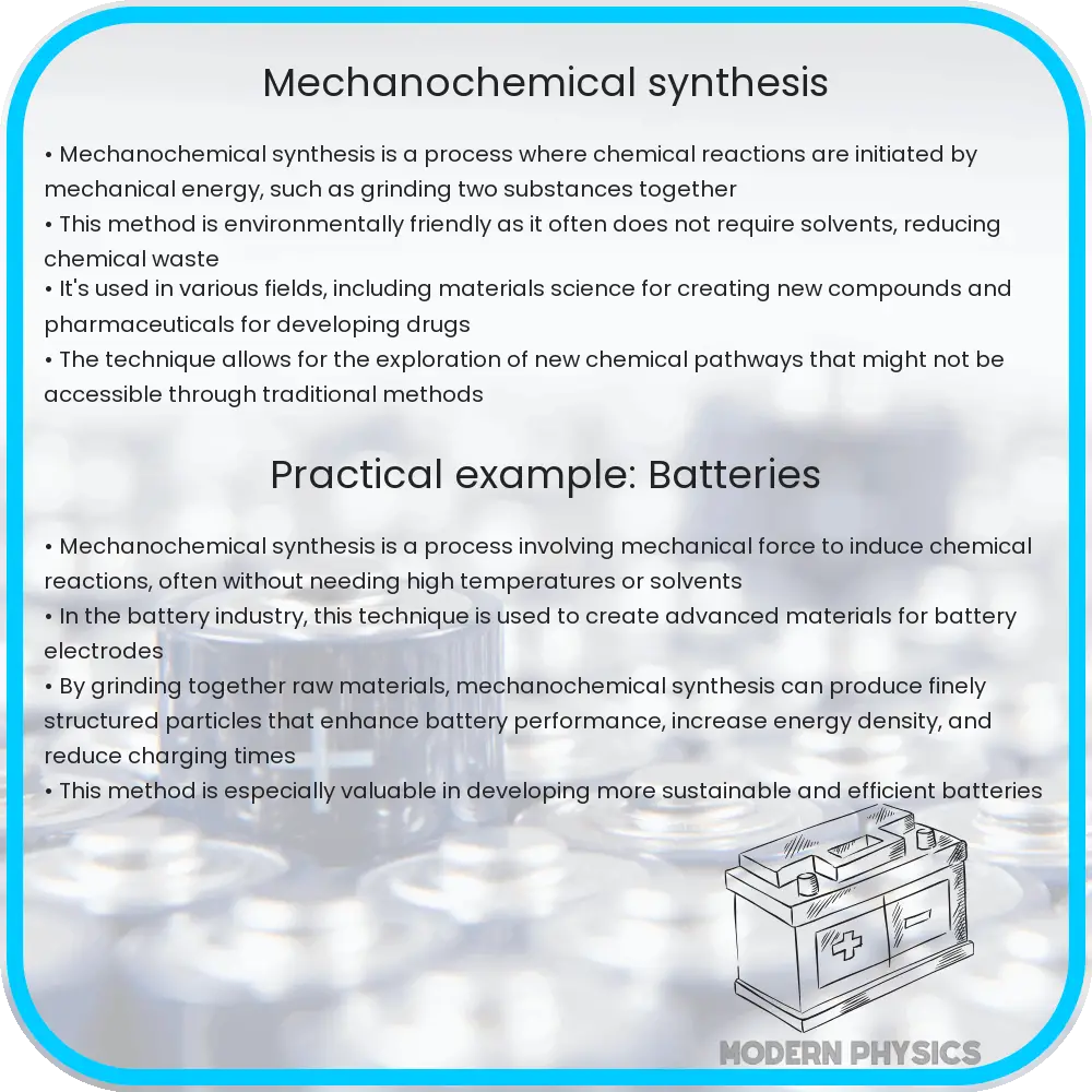 Mechanochemical Synthesis | Innovative, Efficient & Eco-Friendly