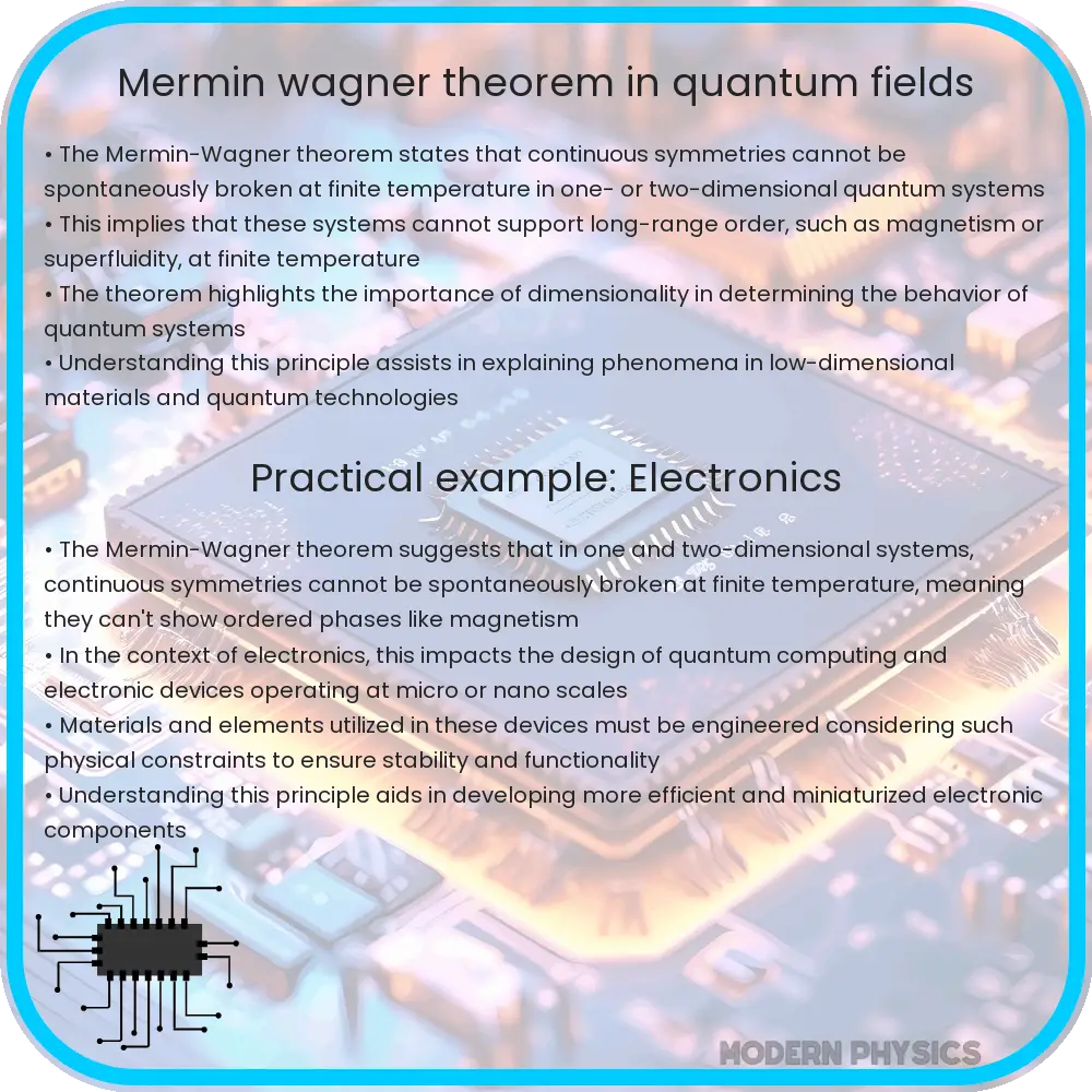 Mermin-Wagner Theorem | Quantum Fields, Symmetry & Phase Transitions
