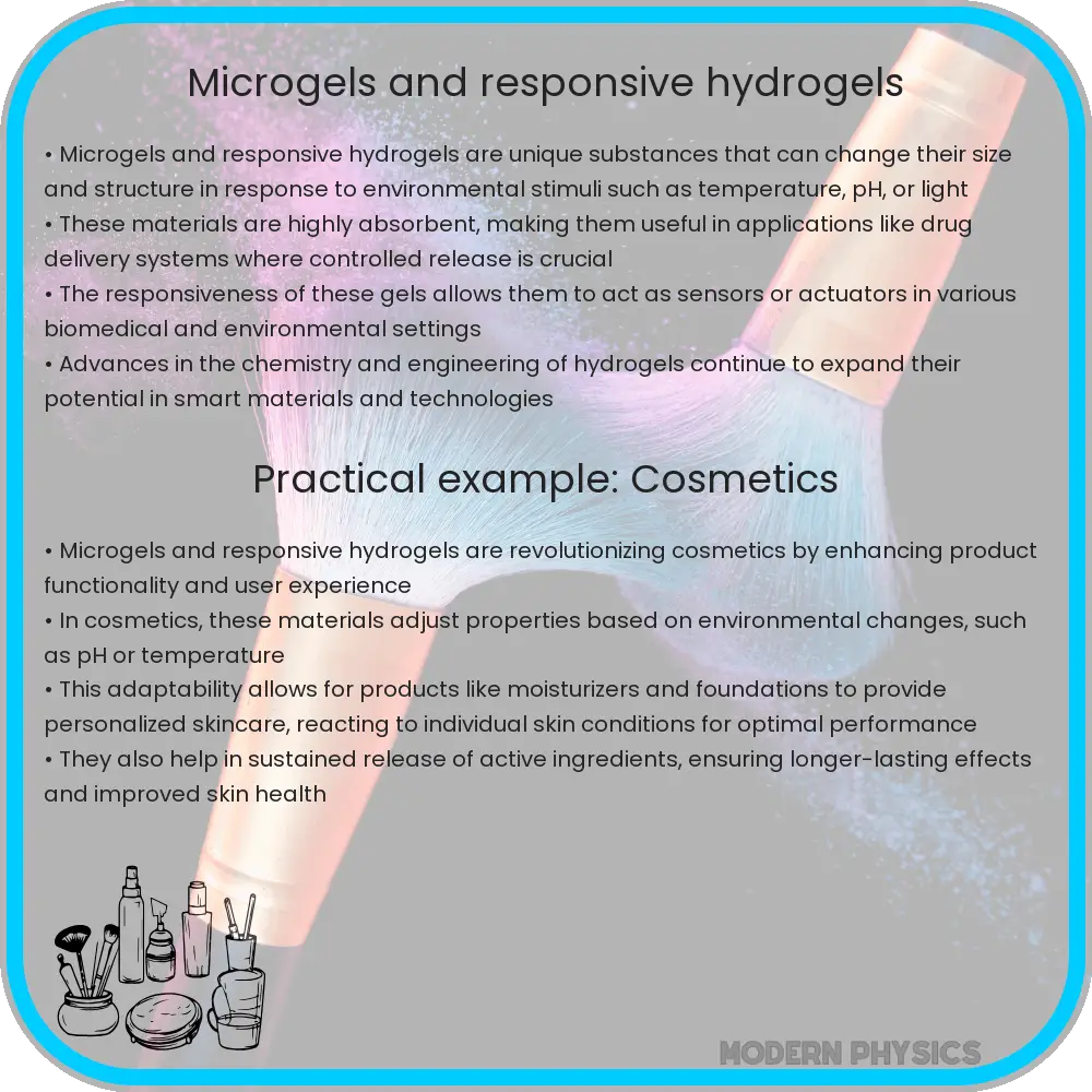 Microgels & Responsive Hydrogels | Biocompatible, Tunable & Smart Materials