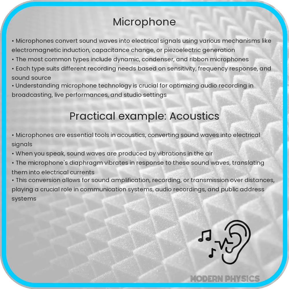Microphone Technology | Electrodynamics, Clarity & Range