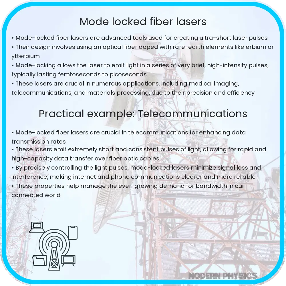 Mode-Locked Fiber Lasers | Precision, Speed & Versatility