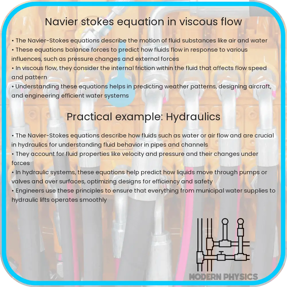 Navier Stokes Equation Dynamics Fluid Flow And Turbulence