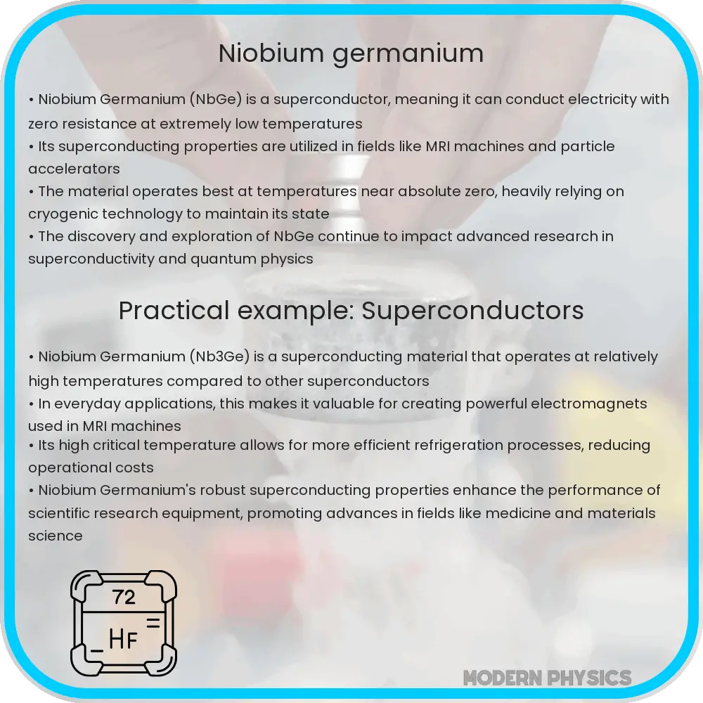 Niobium Germanium | High-Tc, Durability & Applications