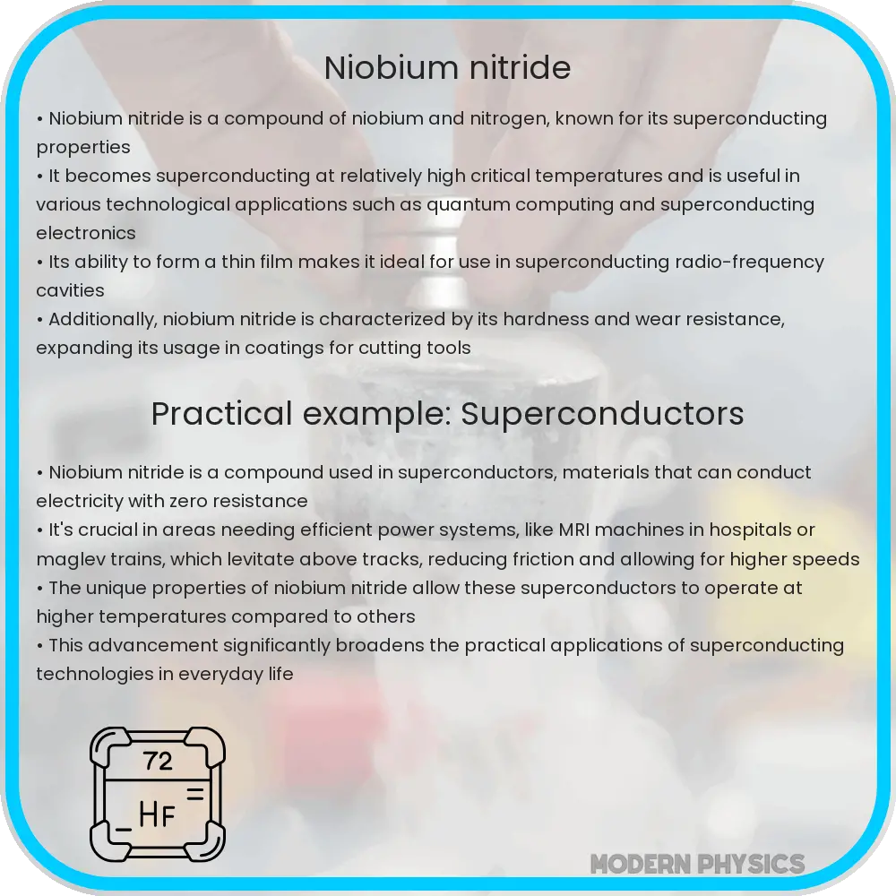 Niobium Nitride | Superconductor, Durable & Efficient