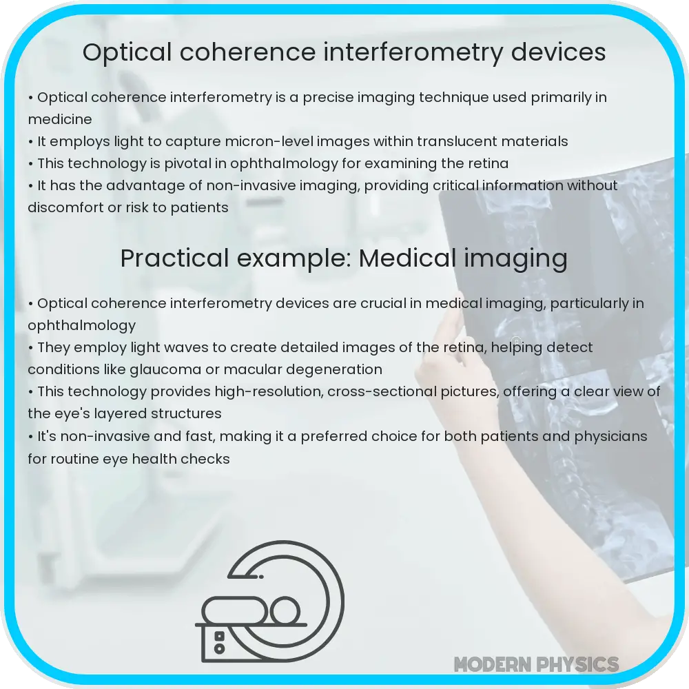 Optical Coherence Interferometry Precision Imaging And Analysis