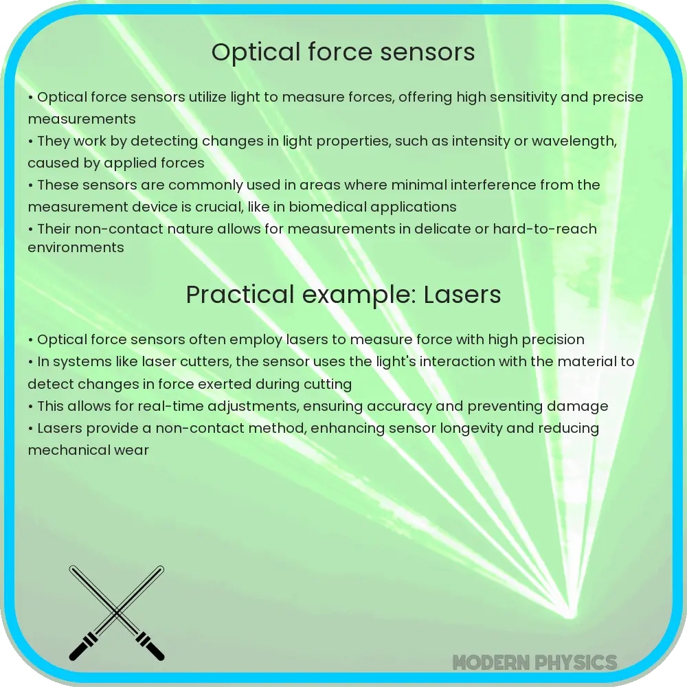 Optical Force Sensors | Precision, Biophysics & Sensitivity