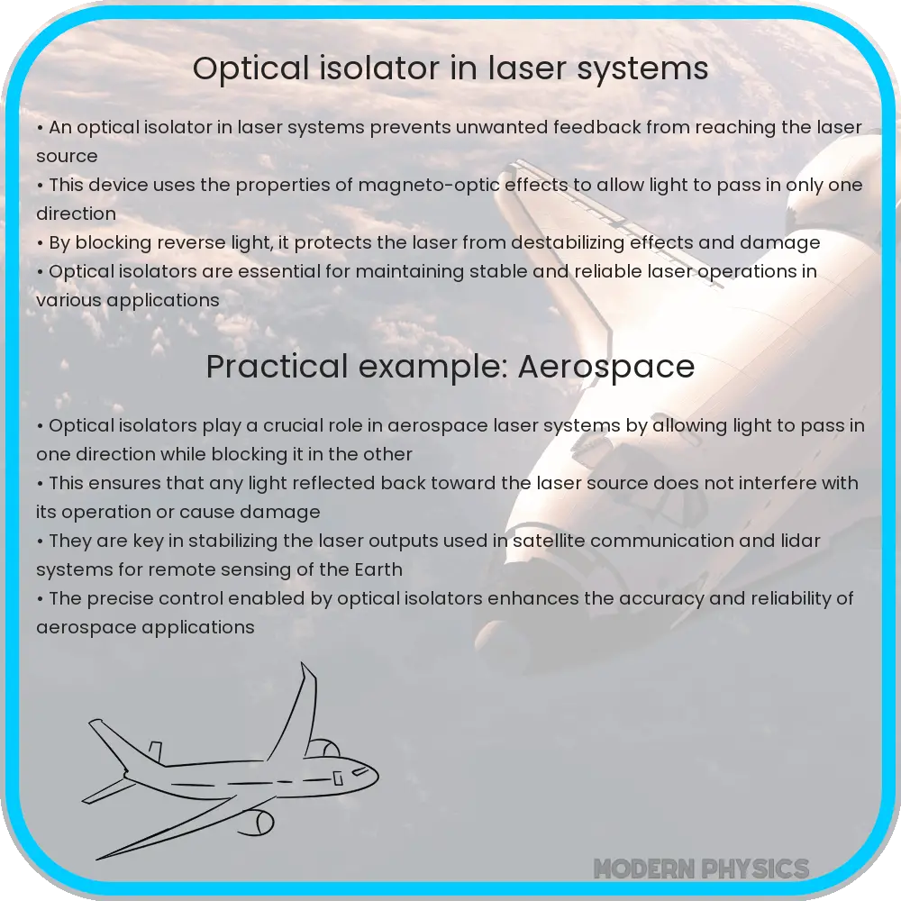 Optical Isolator in Laser Systems | Efficiency, Stability & Safety