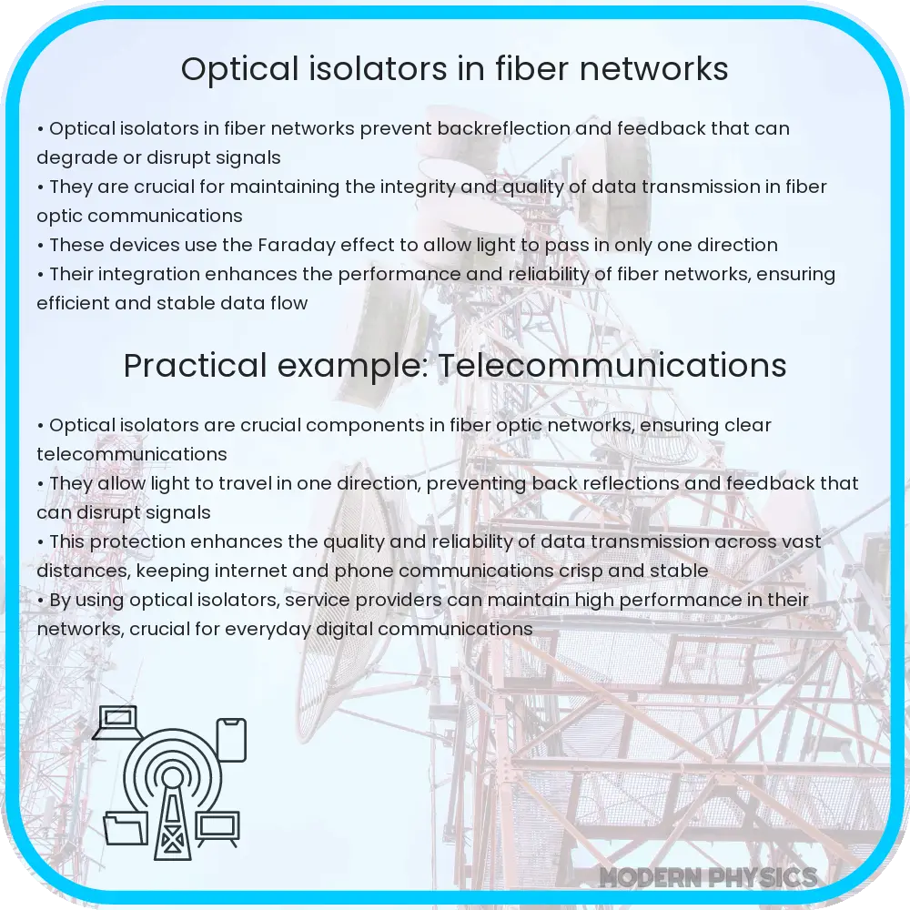 Optical Isolators | Efficiency, Stability & Performance in Fiber Networks