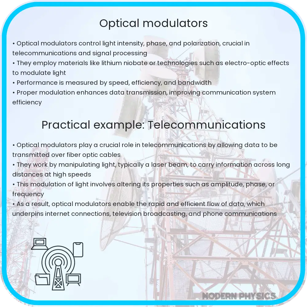 Optical Modulators | Efficiency, Speed & Wavelength Control