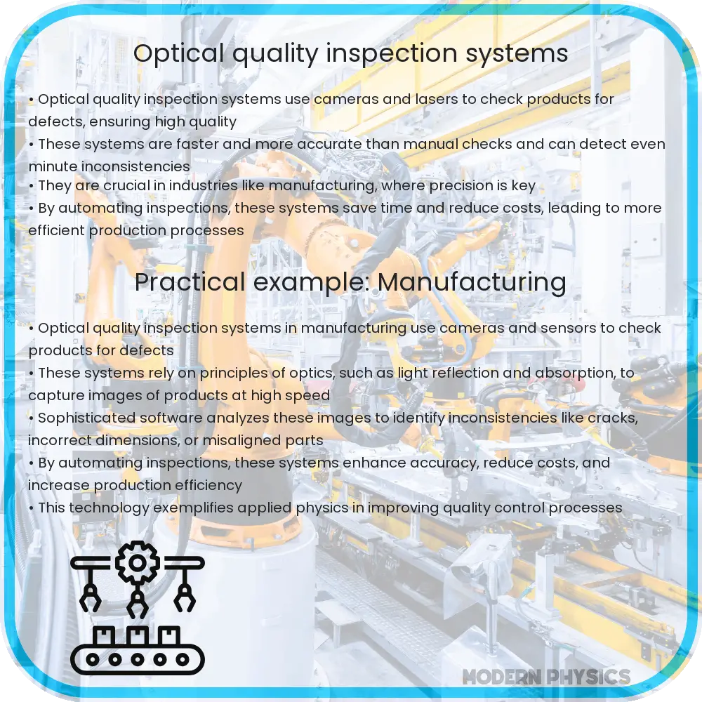Optical Quality Inspection Systems | Precision, Speed & Accuracy