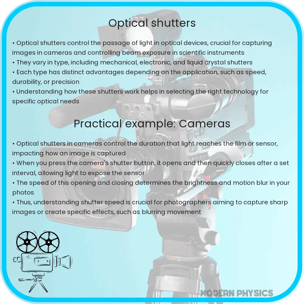 Optical Shutters | Precision, Speed & Versatility in Optics