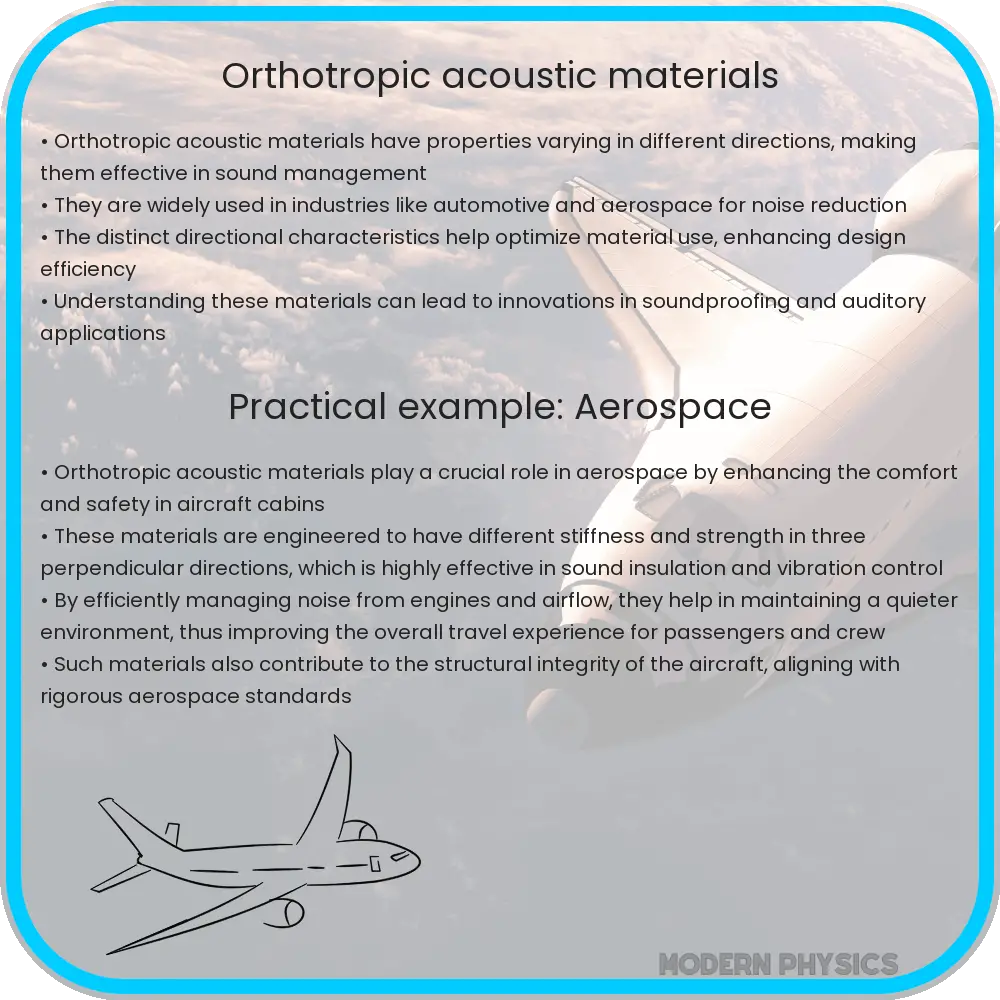 Orthotropic Acoustic Materials | Soundproofing, Efficiency & Design