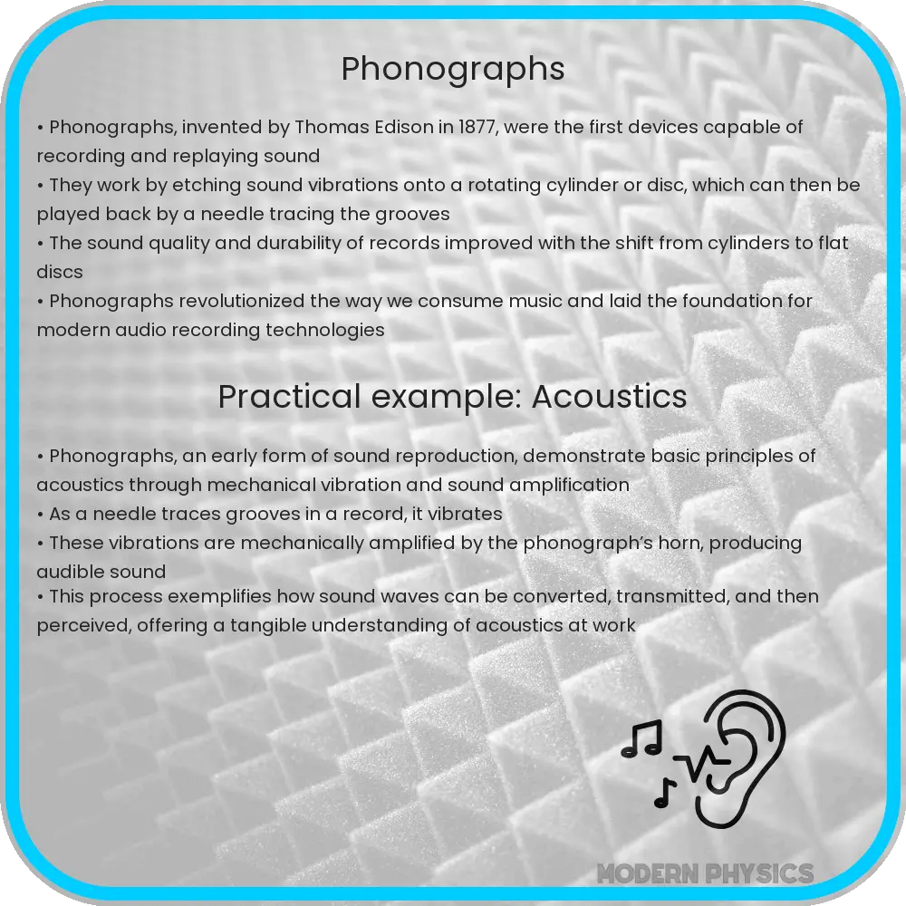 Phonographs | Vintage Charm, Audio Mechanics & Acoustics