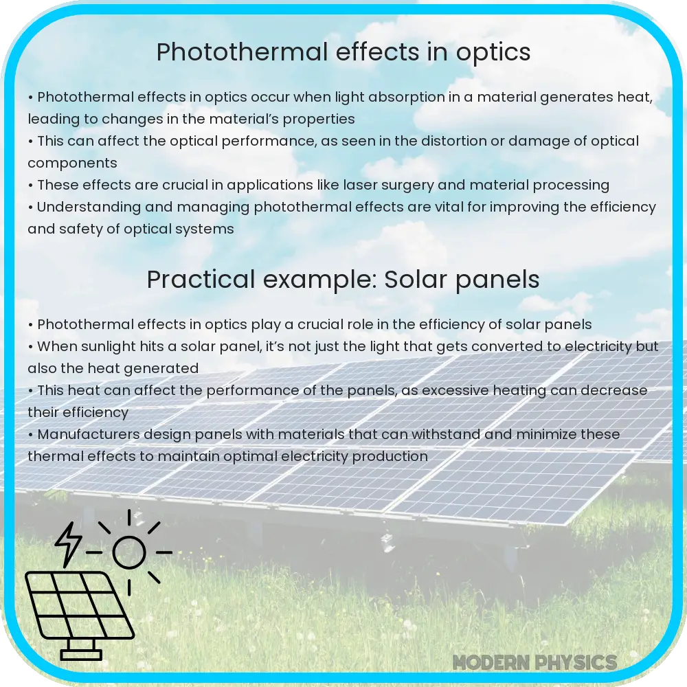Photothermal Effects | Precision, Applications & Analysis