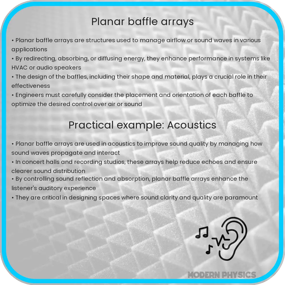 Planar Baffle Arrays | Optimize Sound, Enhance Acoustics