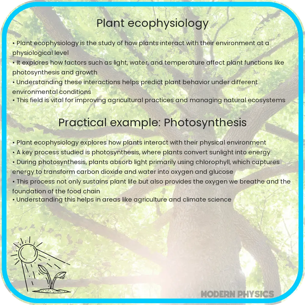 Plant Ecophysiology | Adaptation, Growth & Yield Factors