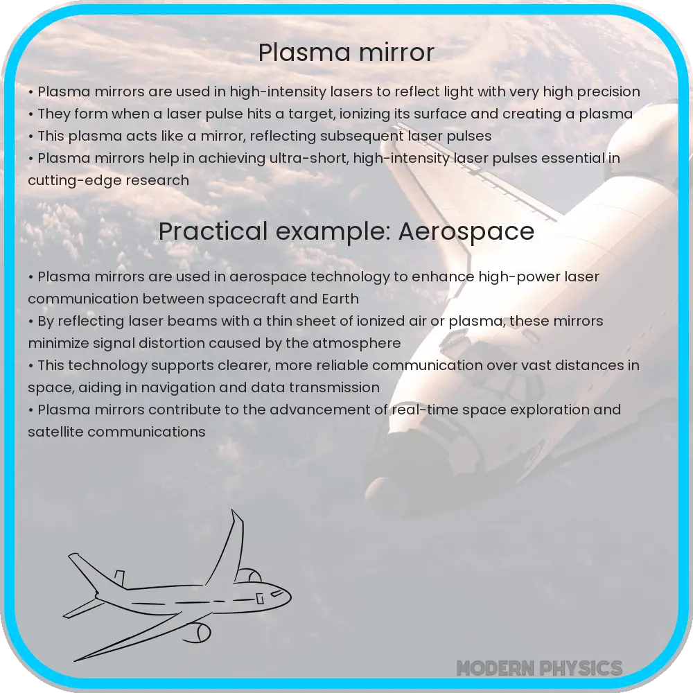 Plasma Mirror | High-Precision, Reflective & Innovative