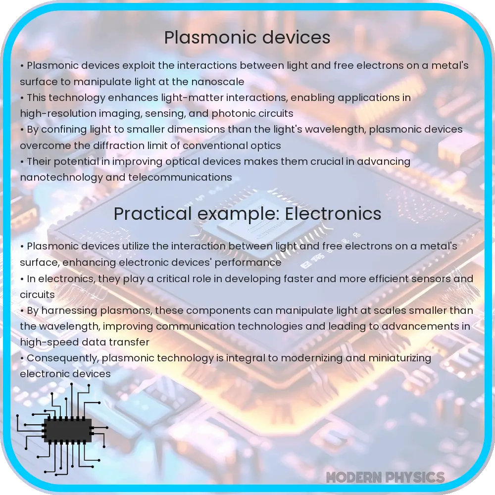 Plasmonic Devices | Enhance Sensing, Speed & Resolution