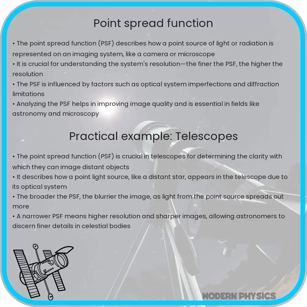 Point Spread Function | Accuracy, Analysis & Optics Point Spread Function | Accuracy, Analysis & Optics
