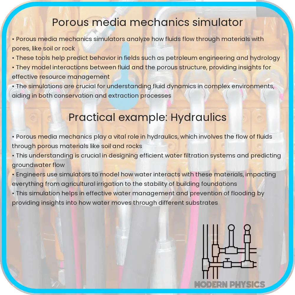 Porous Media Mechanics Simulator | Accurate, Advanced & Reliable