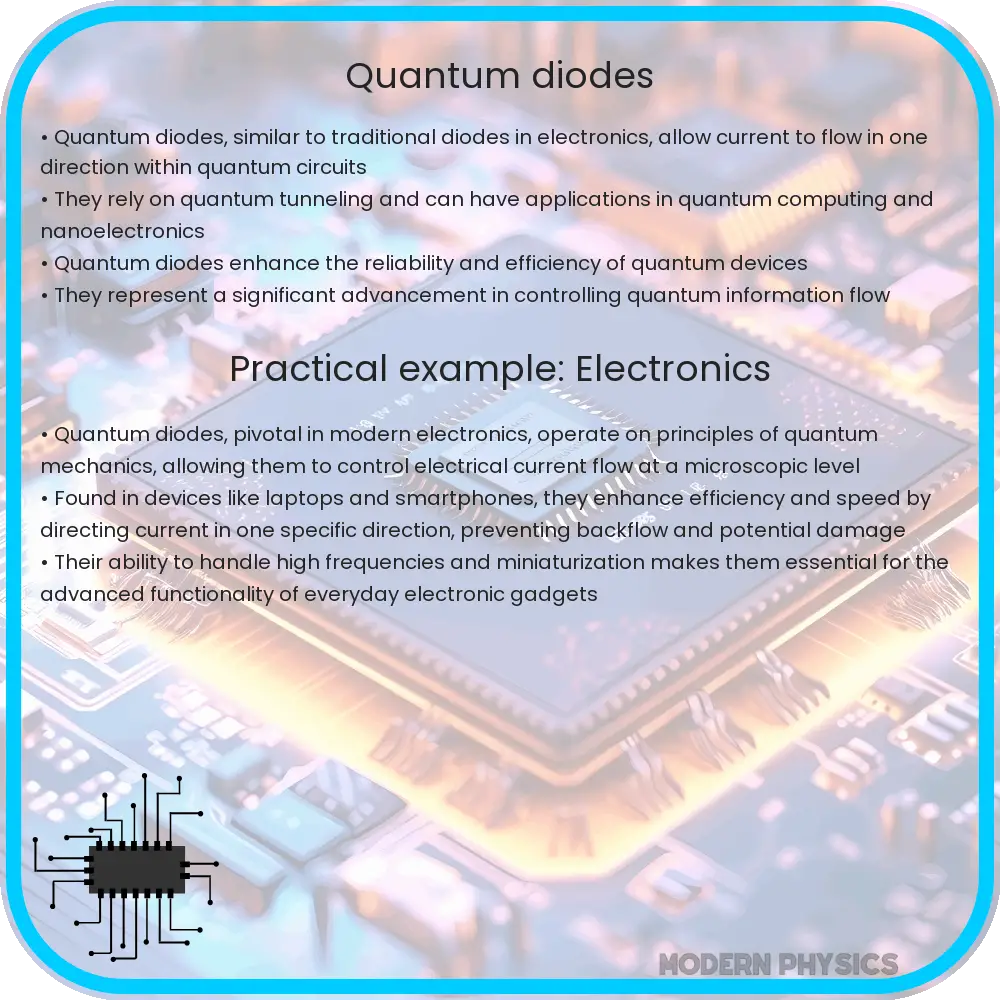 Quantum Diodes | Cutting-Edge, Efficient & Fast