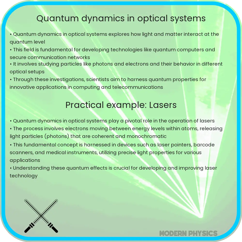 Quantum Dynamics | Coherence, Entanglement & Control