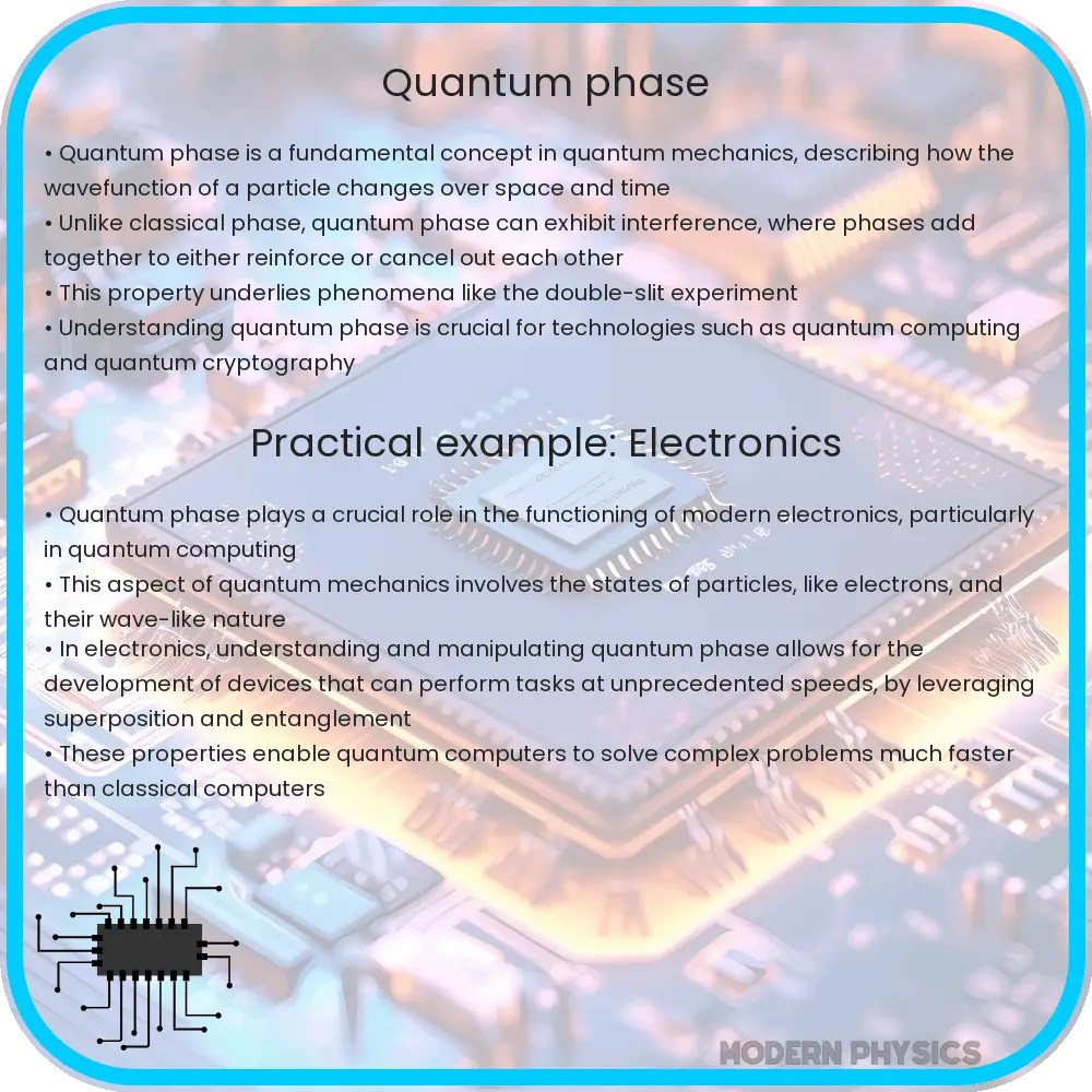 Quantum Phase | Exploration, Impact & Applications