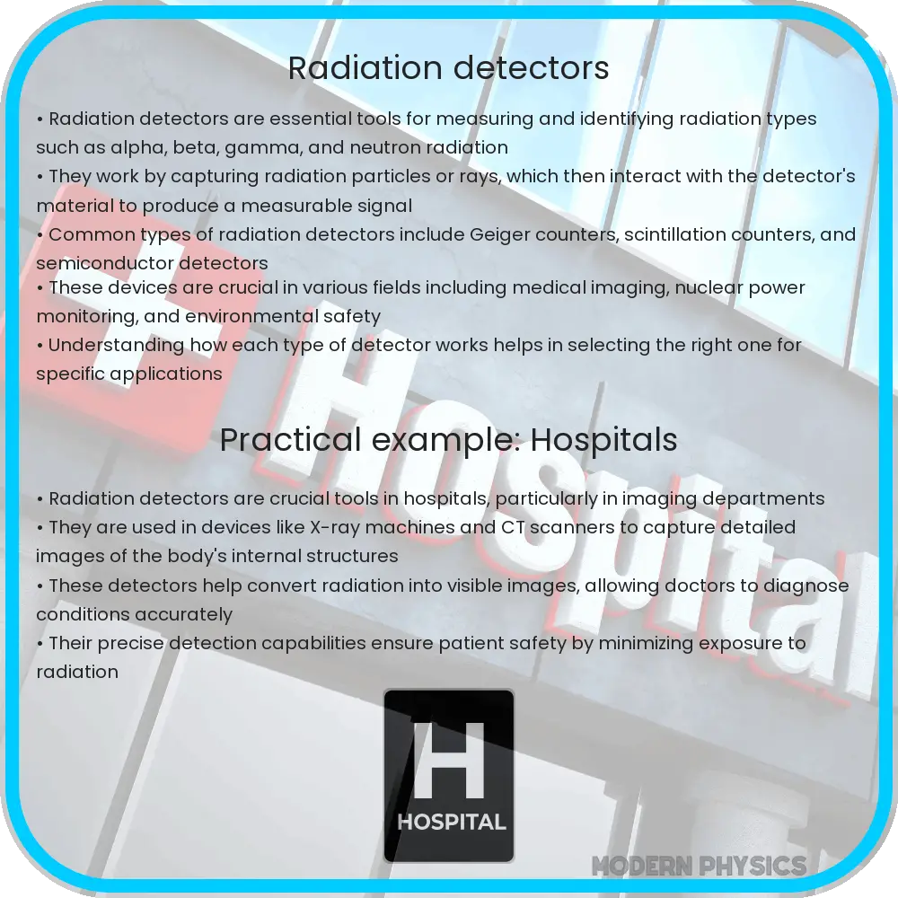 Radiation Detectors | Accuracy, Safety & Medical Use