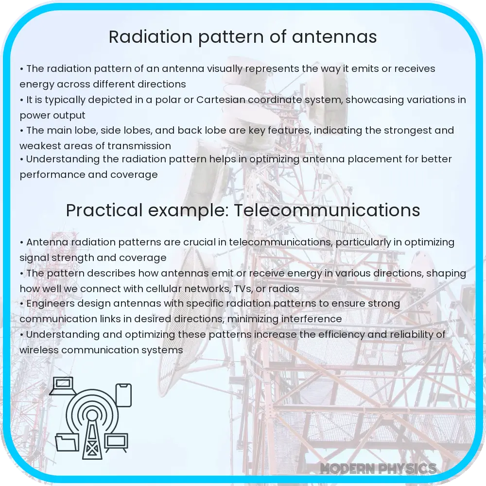 Radiation Pattern of Antennas | Coverage, Directivity & Gain Radiation Pattern of Antennas | Coverage, Directivity & Gain
