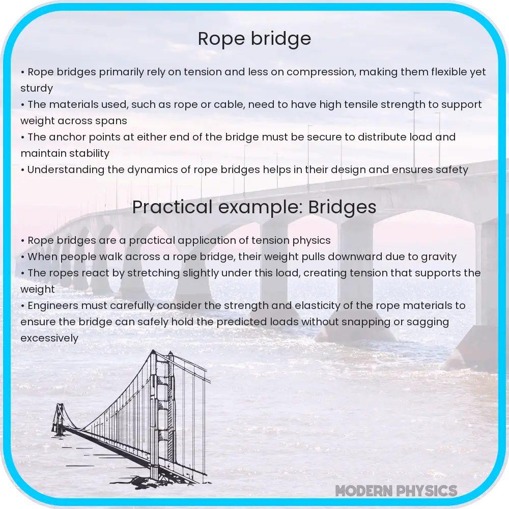 Rope Bridge | Engineering, Stability & Strength