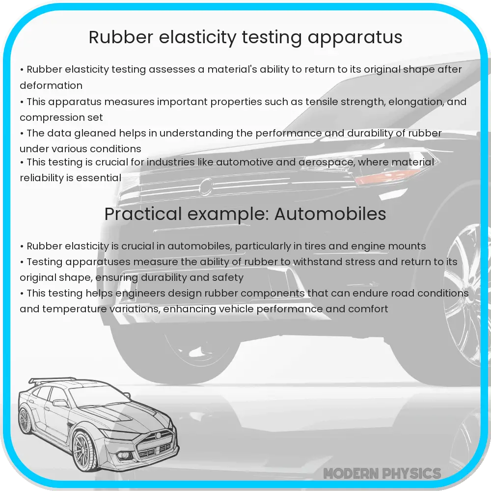 Rubber Elasticity Testing Apparatus | Accuracy, Durability & Precision Rubber Elasticity Testing Apparatus | Accuracy, Durability & Precision