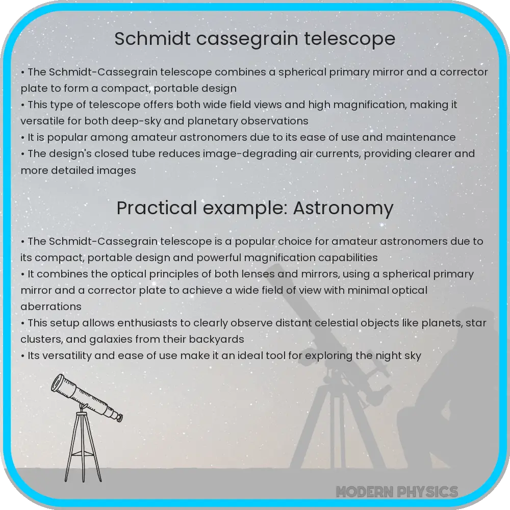 Schmidt-Cassegrain Telescope | Clarity, Versatility & Power