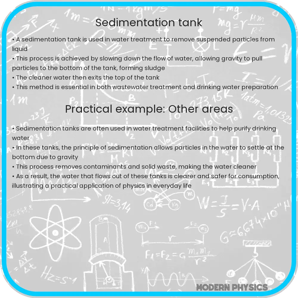 Sedimentation Tank | Efficiency, Design & Fluid Dynamics