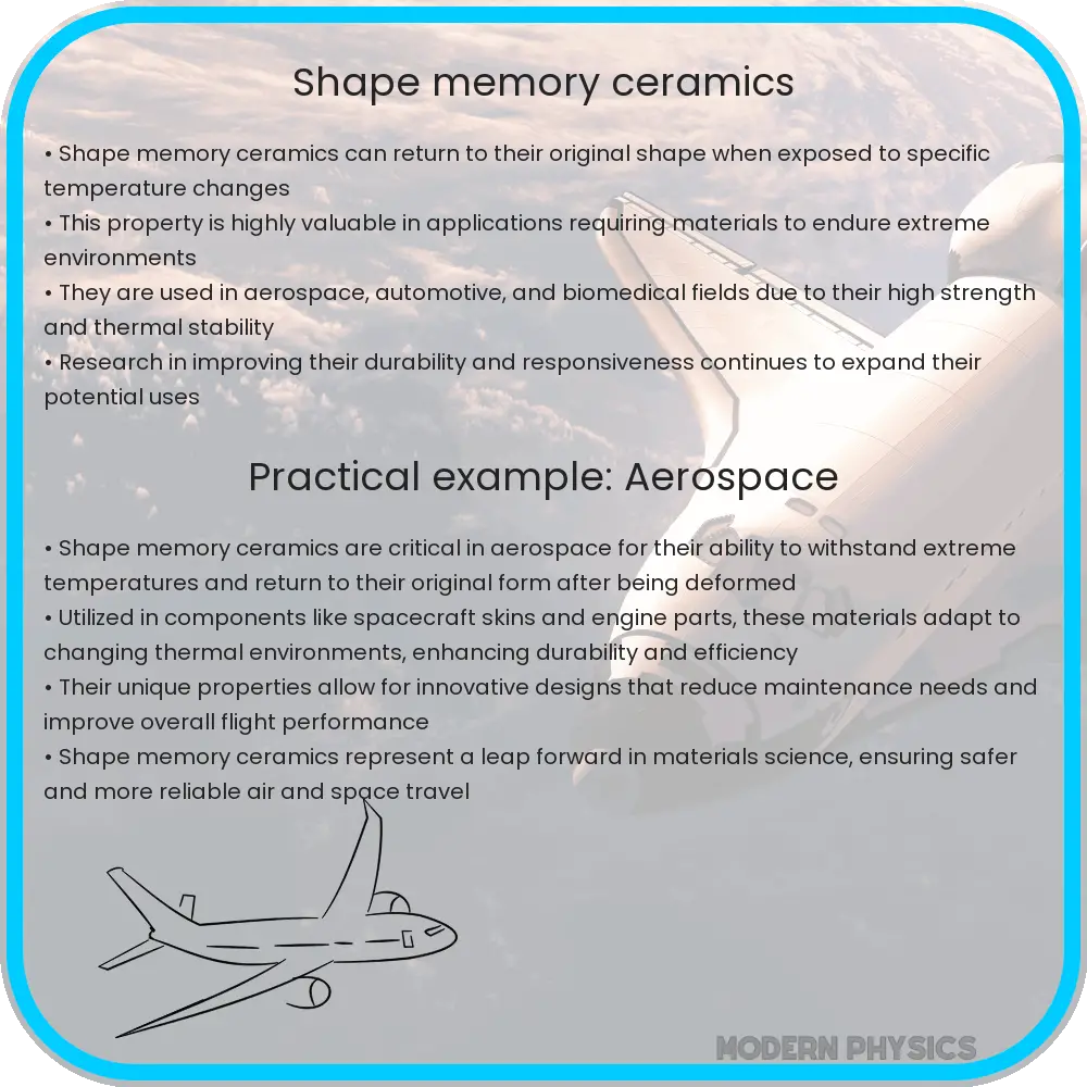 Shape Memory Ceramics | Innovative, Durable & Versatile