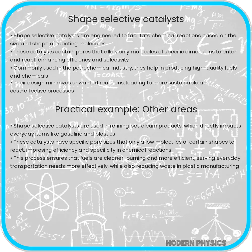 Shape Selective Catalysts | Efficiency, Selectivity & Design