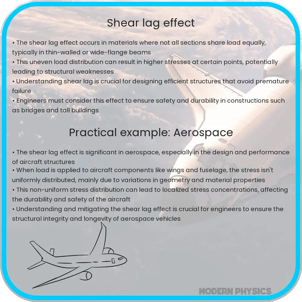 Shear Lag Effect | Importance, Analysis & Solutions in Statics Shear Lag Effect | Importance, Analysis & Solutions in Statics