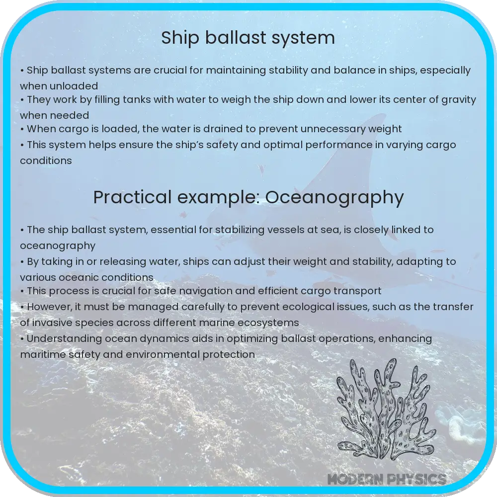 Ship Ballast System | Efficiency, Safety & Regulation Compliance