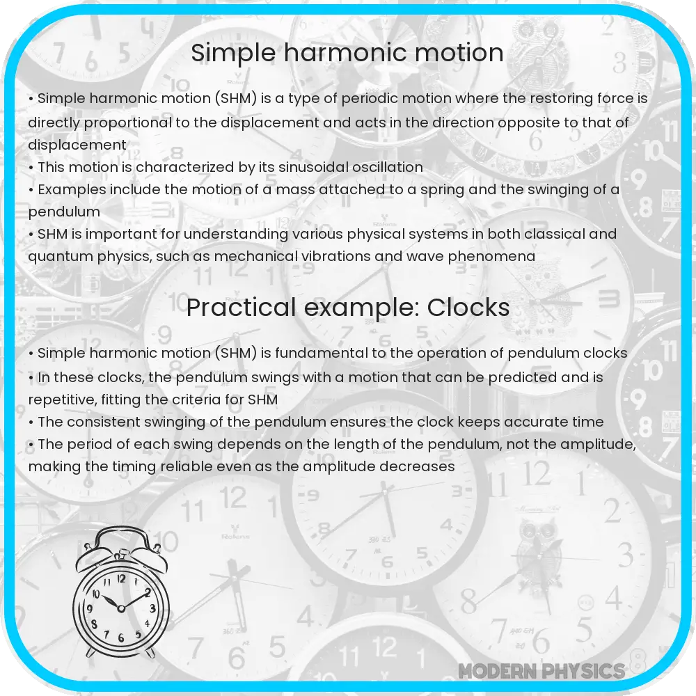 Simple Harmonic Motion | Principles, Equations & Analysis Simple Harmonic Motion | Principles, Equations & Analysis
