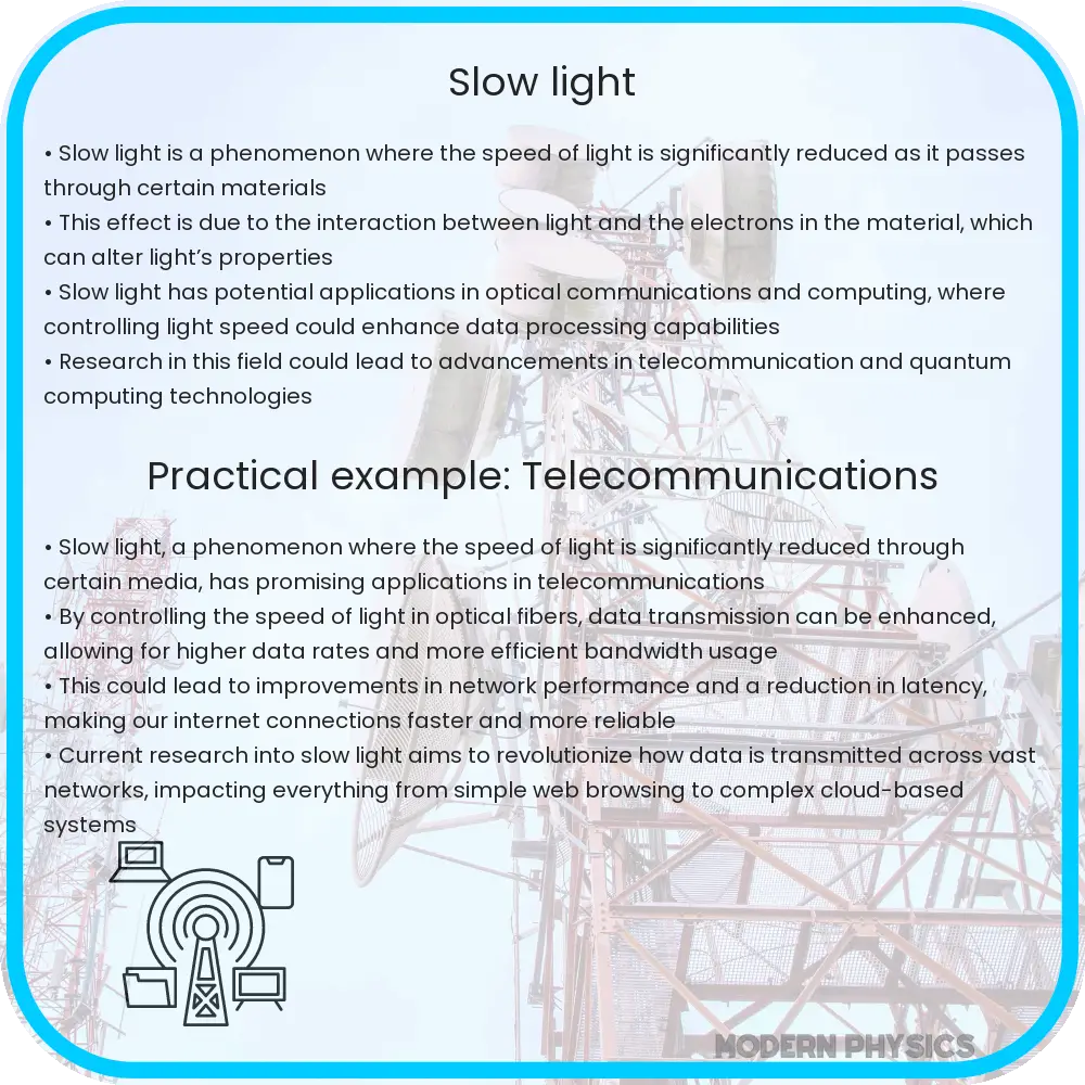 Slow Light | Speed Control, Optic Phenomena & Uses