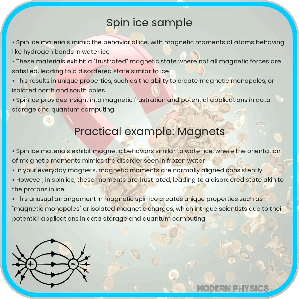 Spin Ice Sample | Magnetostatics Insights & Properties