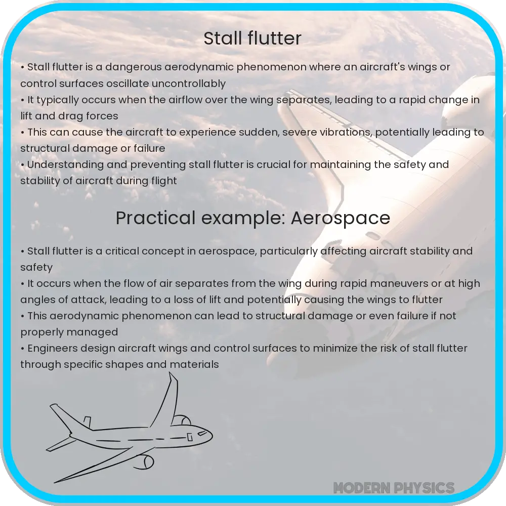 Stall Flutter | Aerodynamics, Stability & Control