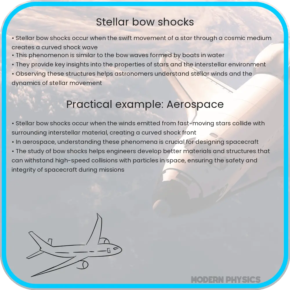 Stellar Bow Shocks | Formation, Impact & Research