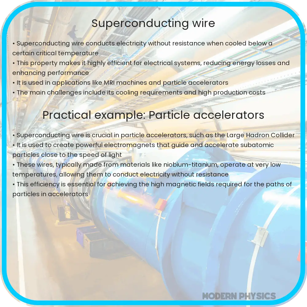 Superconducting Wire Efficiency Durability And Uses
