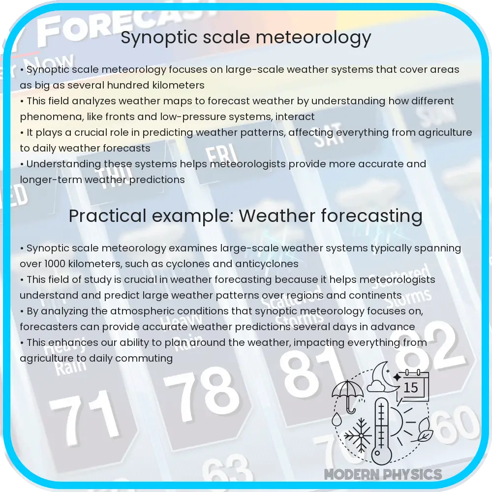 Synoptic Scale Meteorology Patterns Analysis And Forecasting