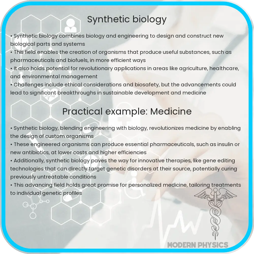 Synthetic Biology | Innovative, Integrative & Transformative