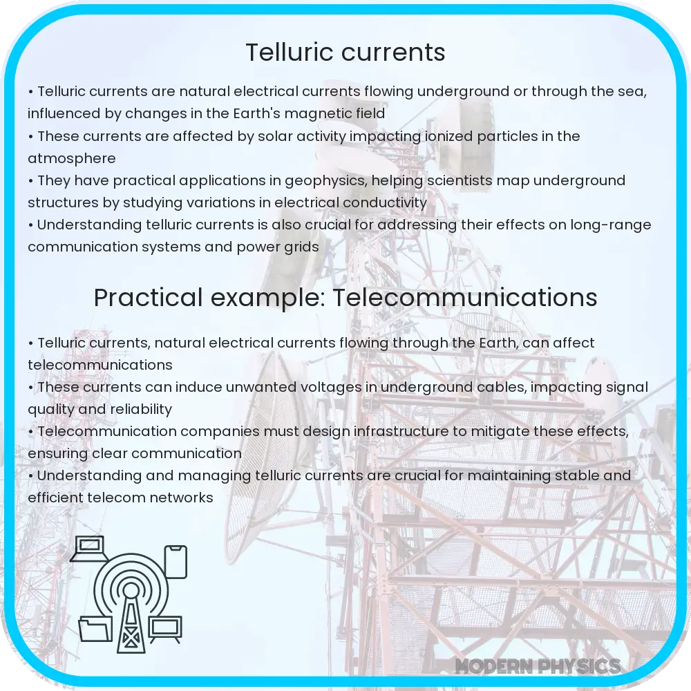Telluric Currents | Geophysics Insights, Analysis & Impact